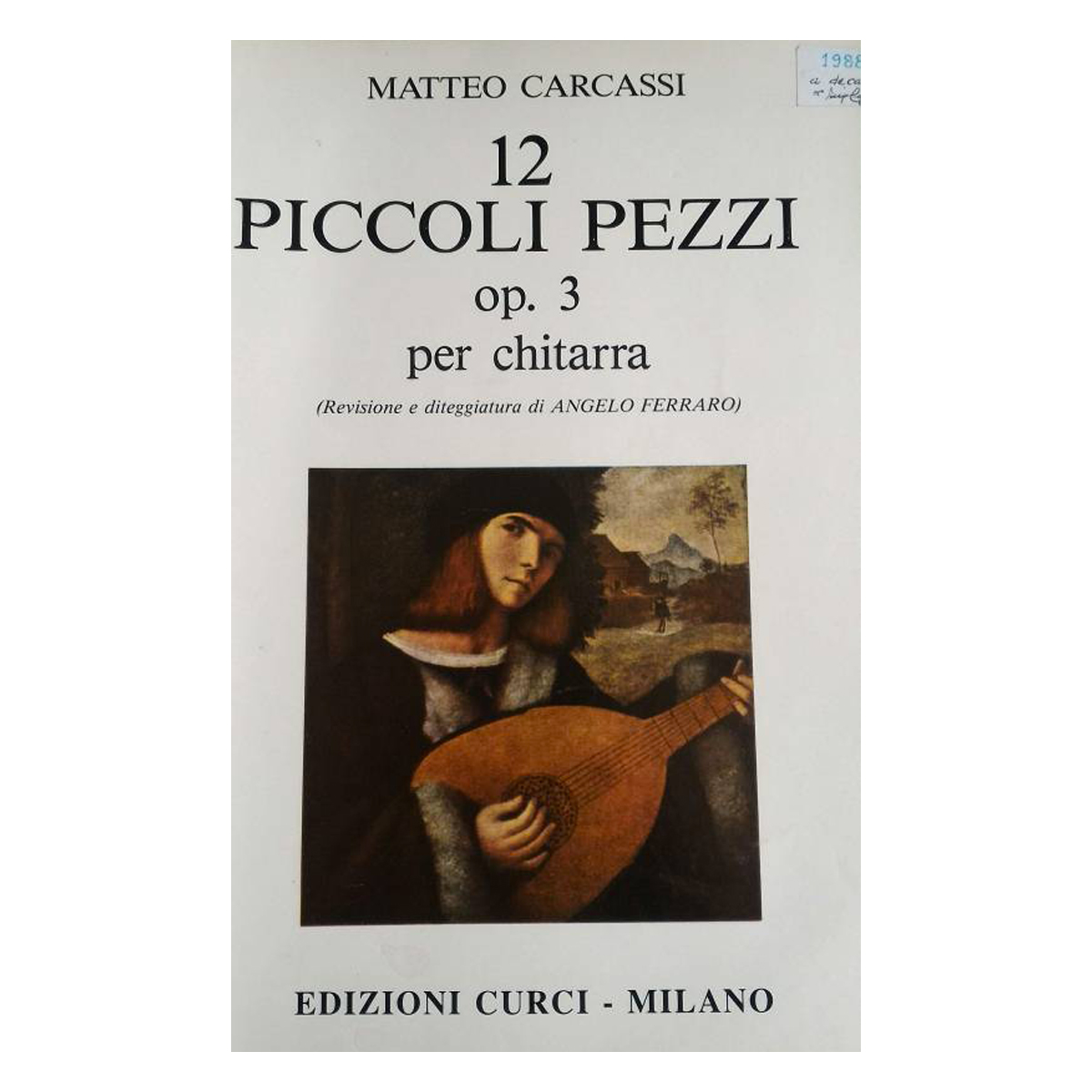 12 Piccoli Pezzi - Matteo Carcassi Ed. Edizioni Curci - Vicini Musica